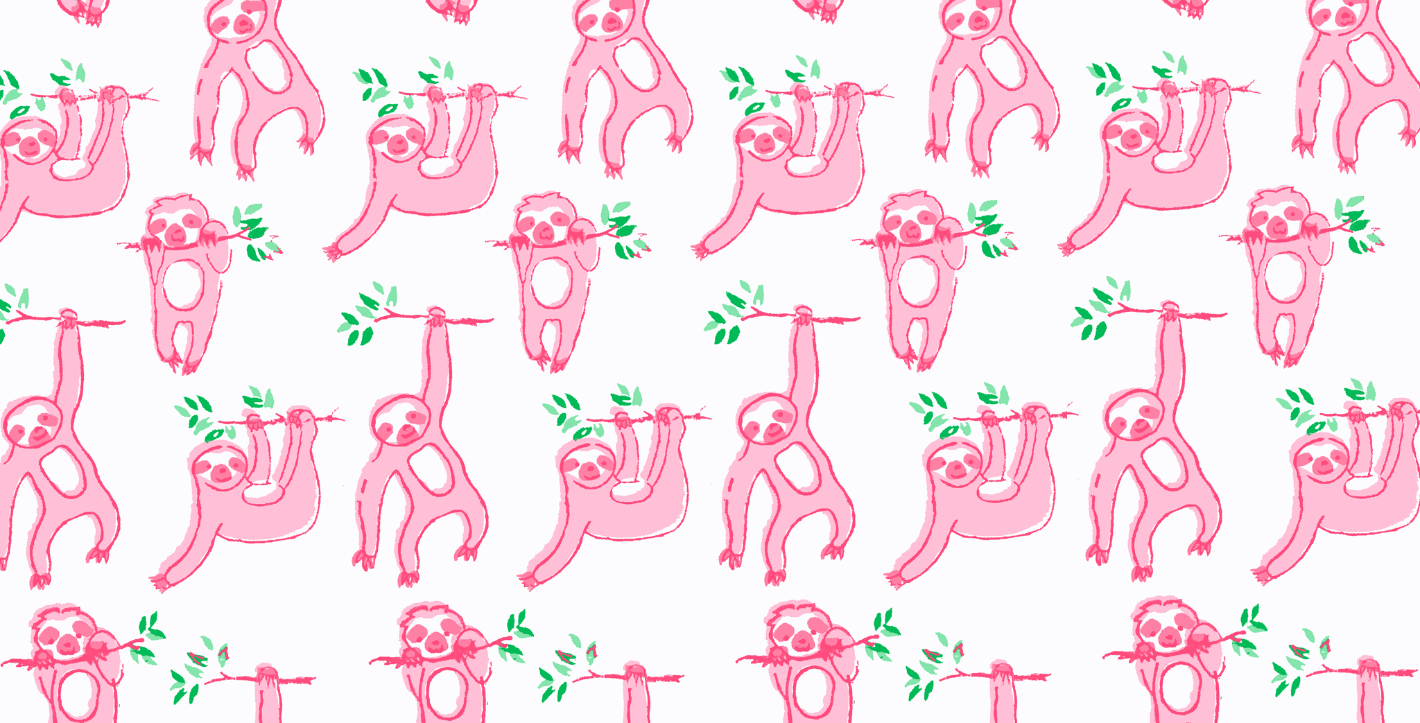 Pink Sleepy Sloth – Roller Rabbit