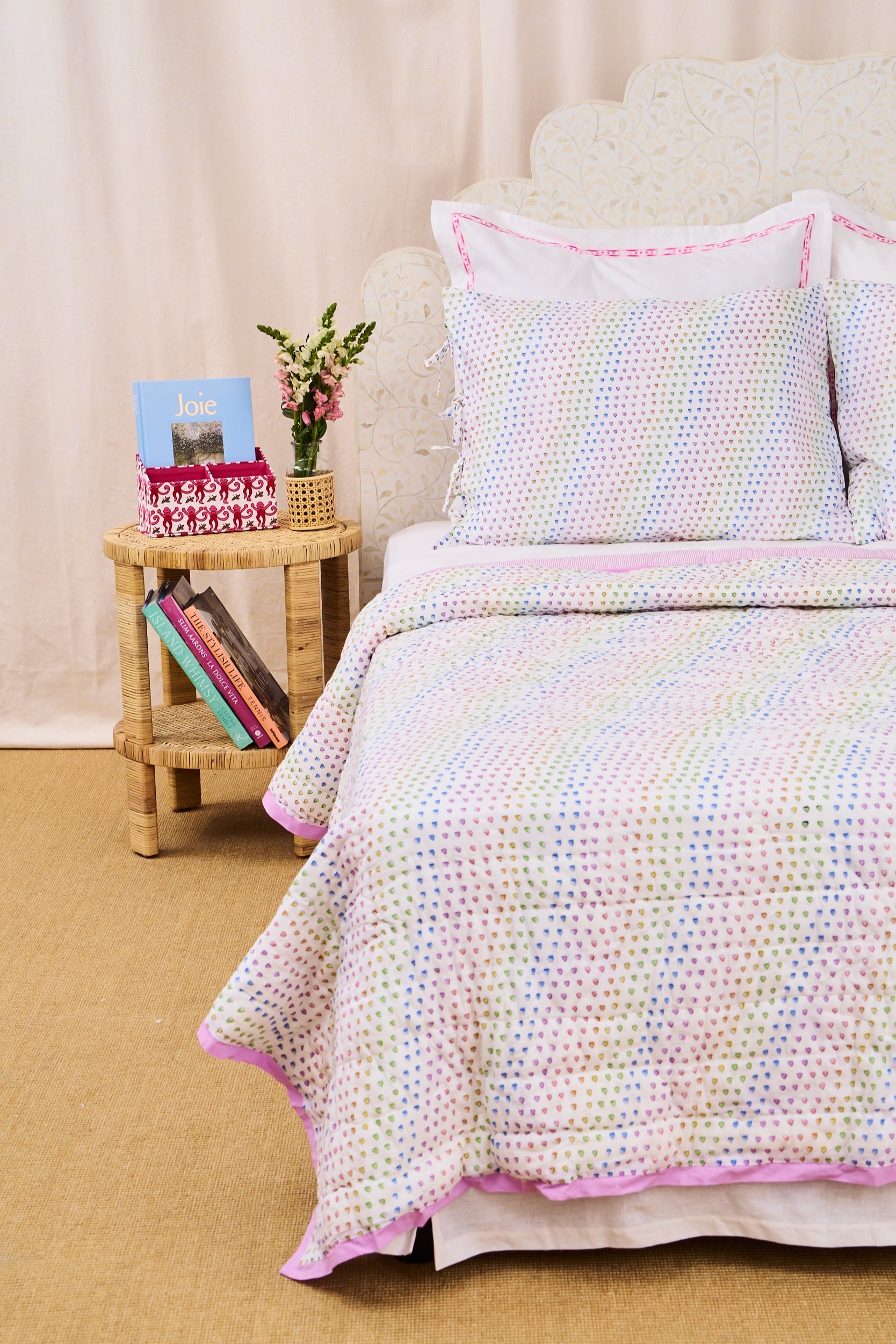 Disco Hearts Quilt | Roller Rabbit