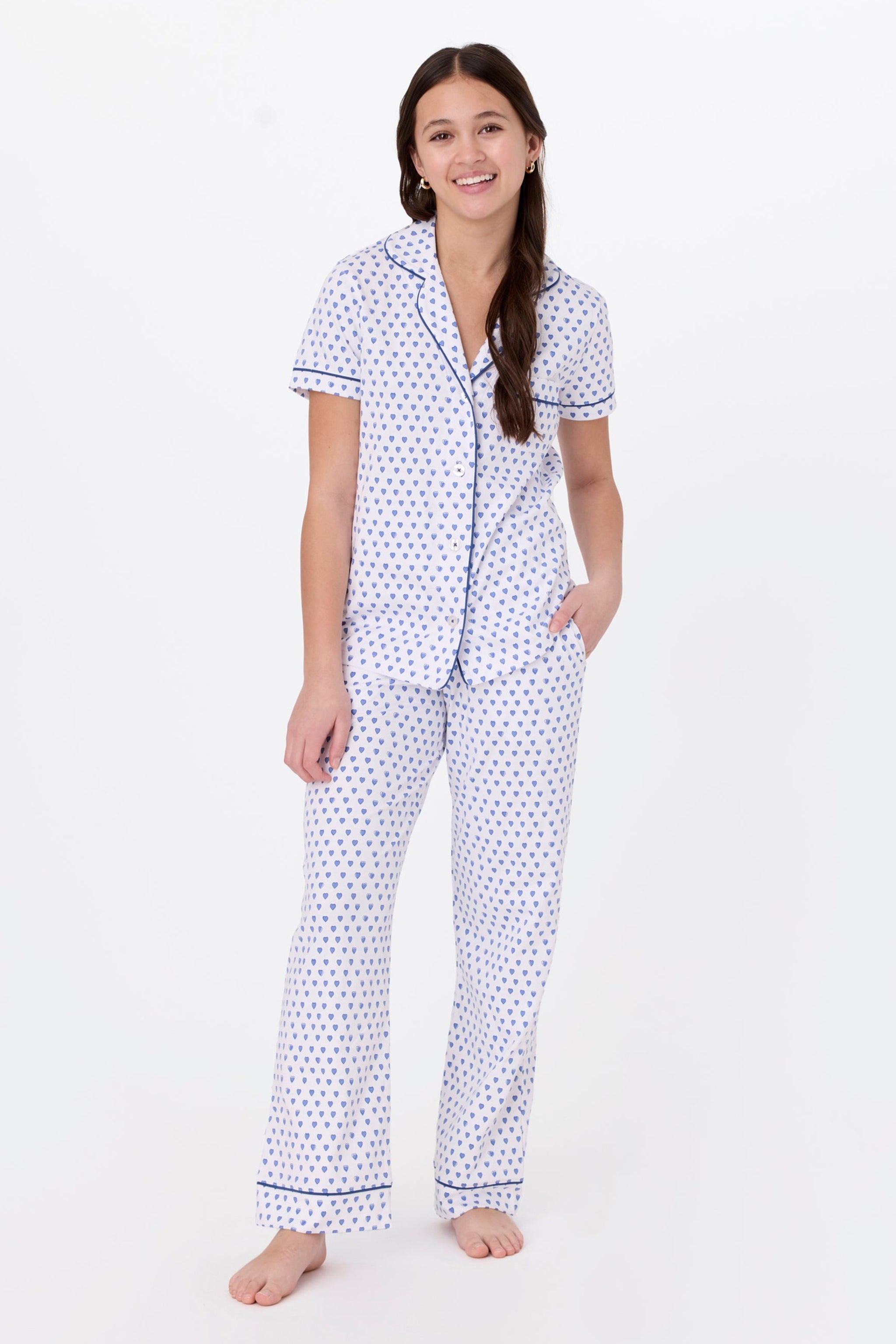 Hearts Fiora Pajamas | Roller Rabbit
