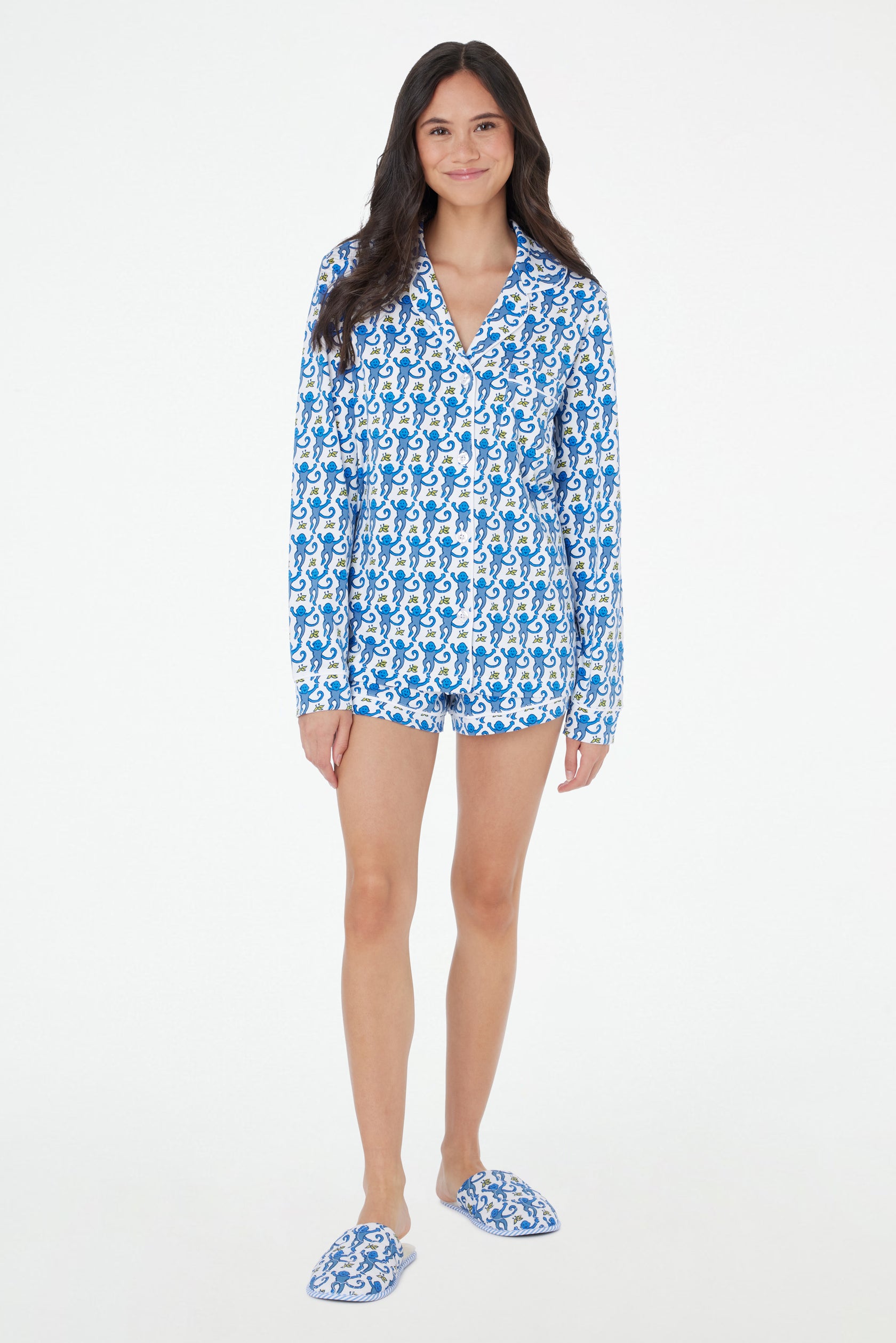 Monkey Paola Polo Pajamas | Roller Rabbit