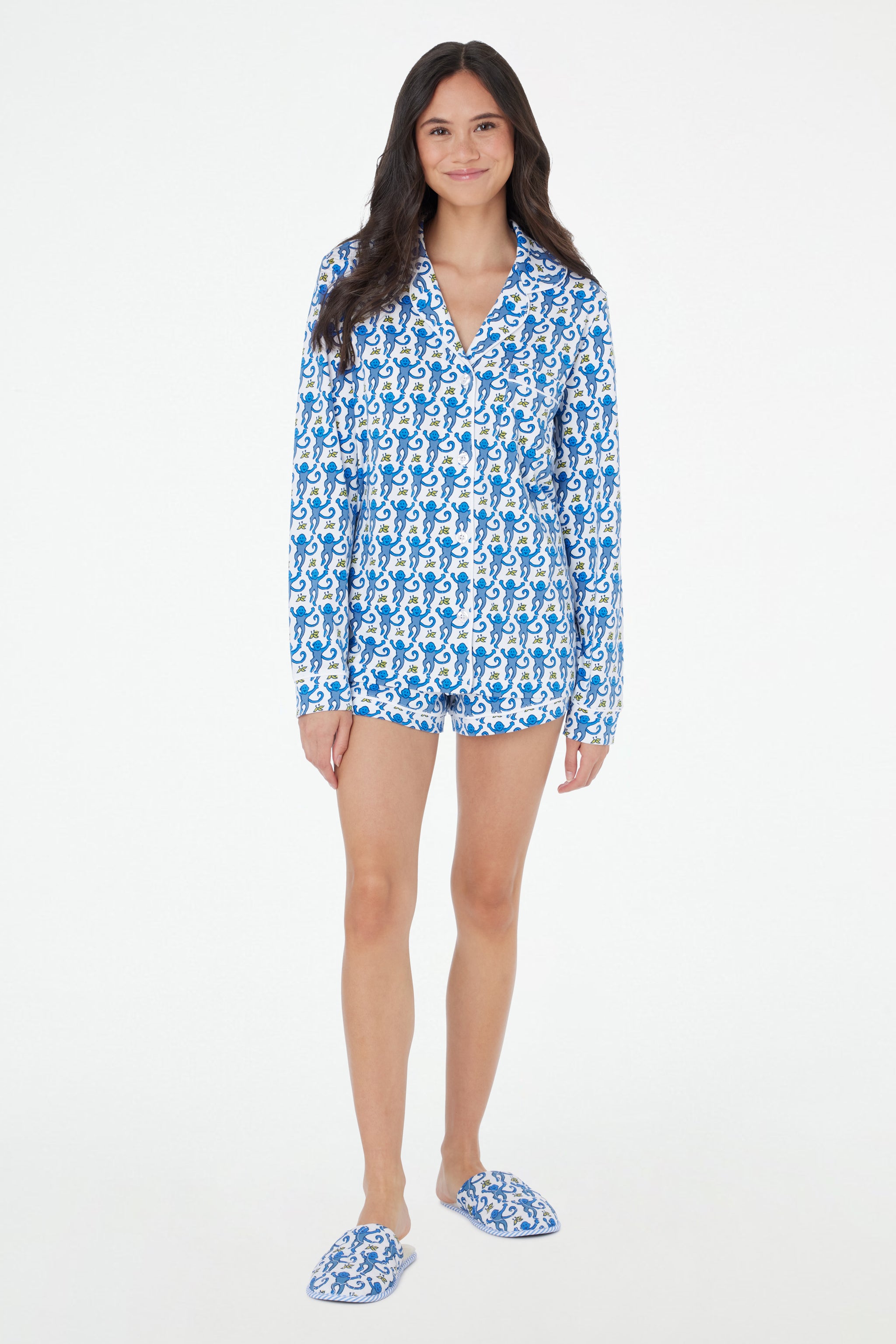 Monkey Paola Polo Pajamas | Roller Rabbit