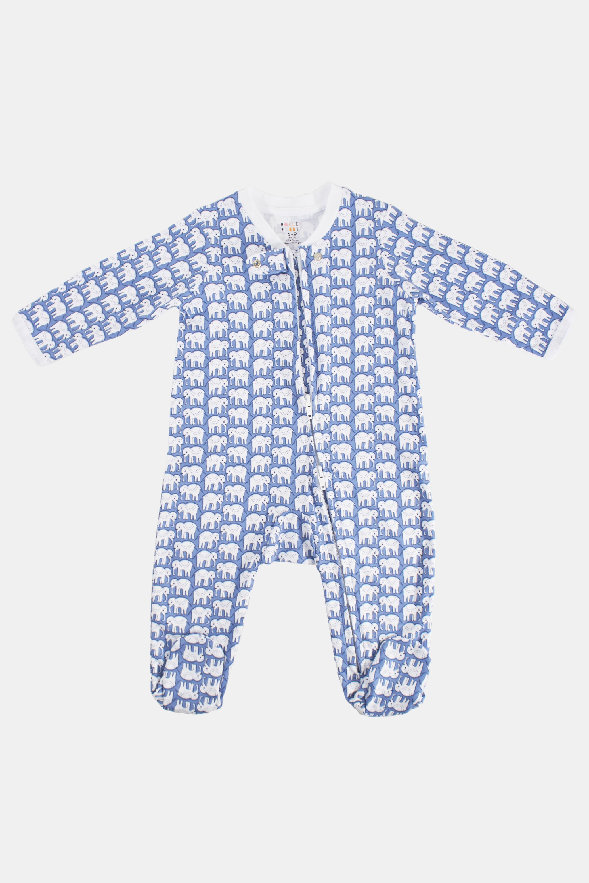 Infant Monkey Zipper Footie | Roller Rabbit