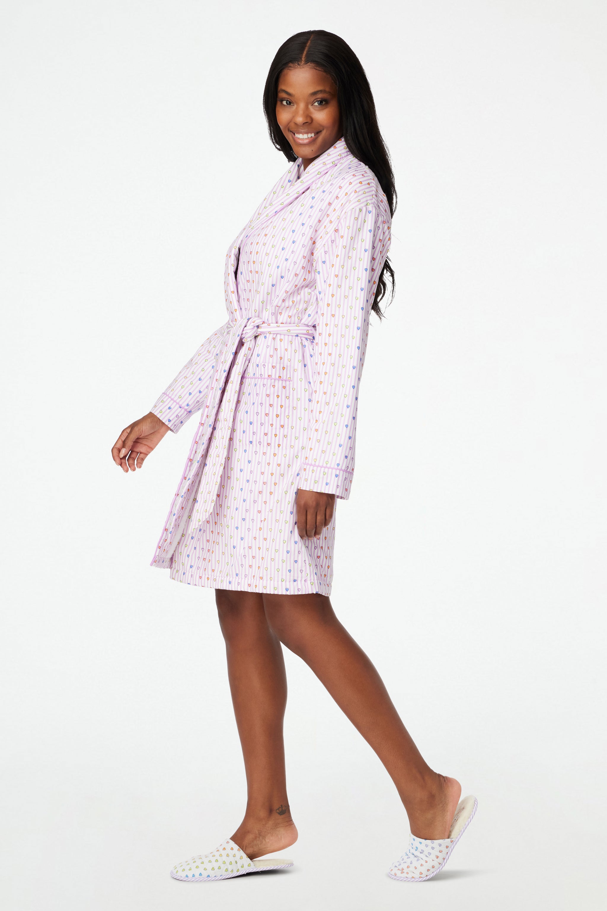 Disco Hearts Cosmo Robe – Roller Rabbit