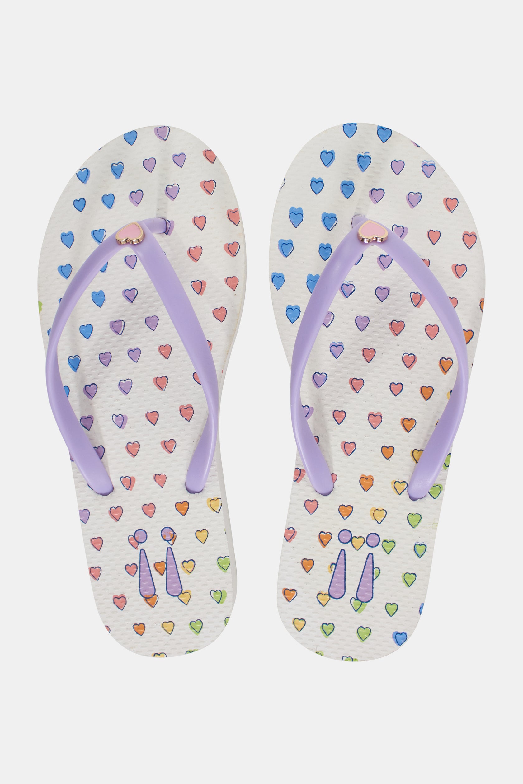 Disco Hearts Flip Flops | Roller Rabbit