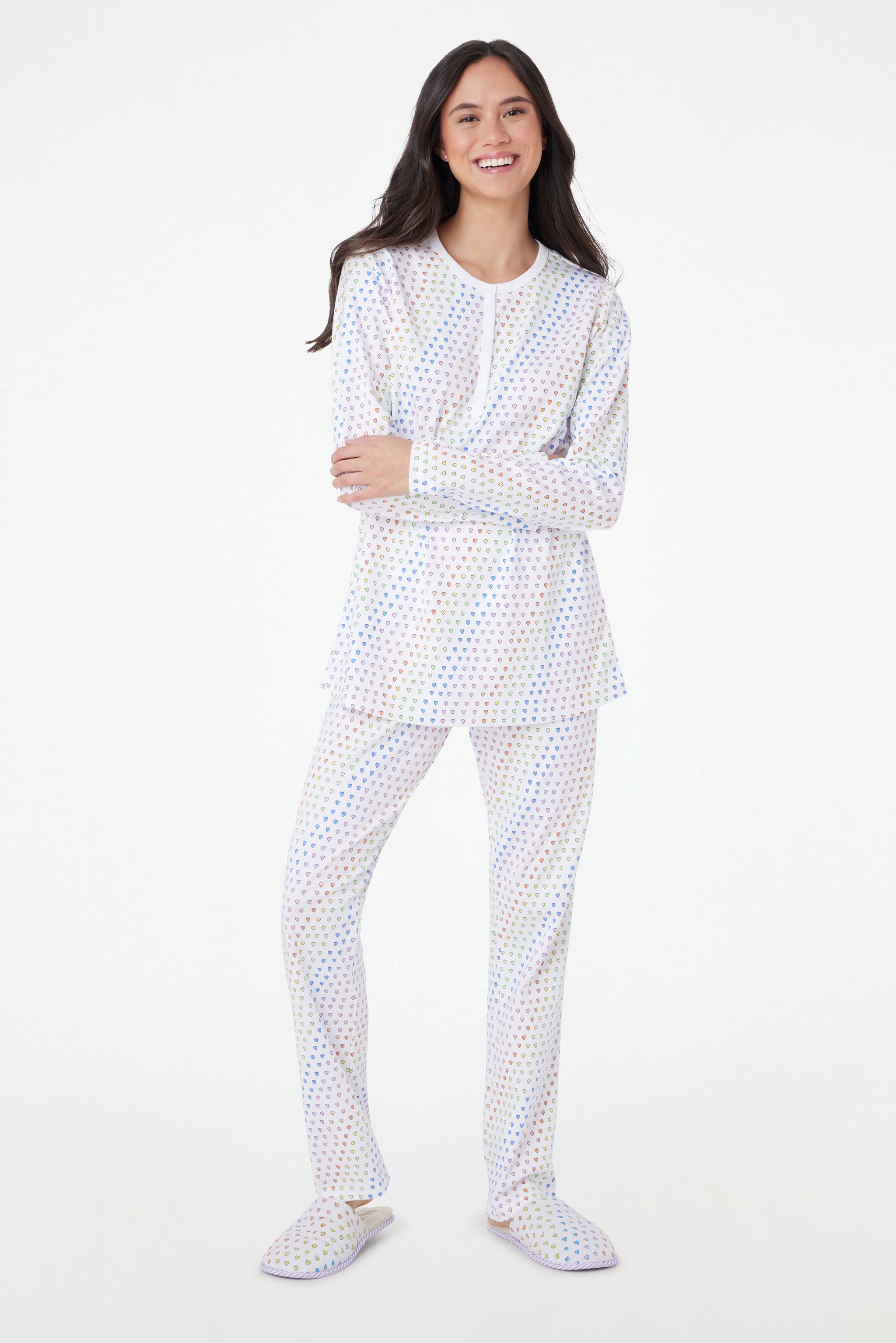 Disco Hearts Pajamas | Roller Rabbit