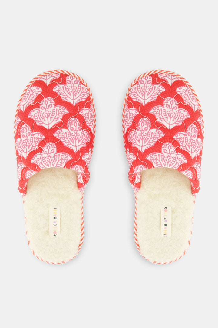 Monkey Quilted Slipper | Roller Rabbit