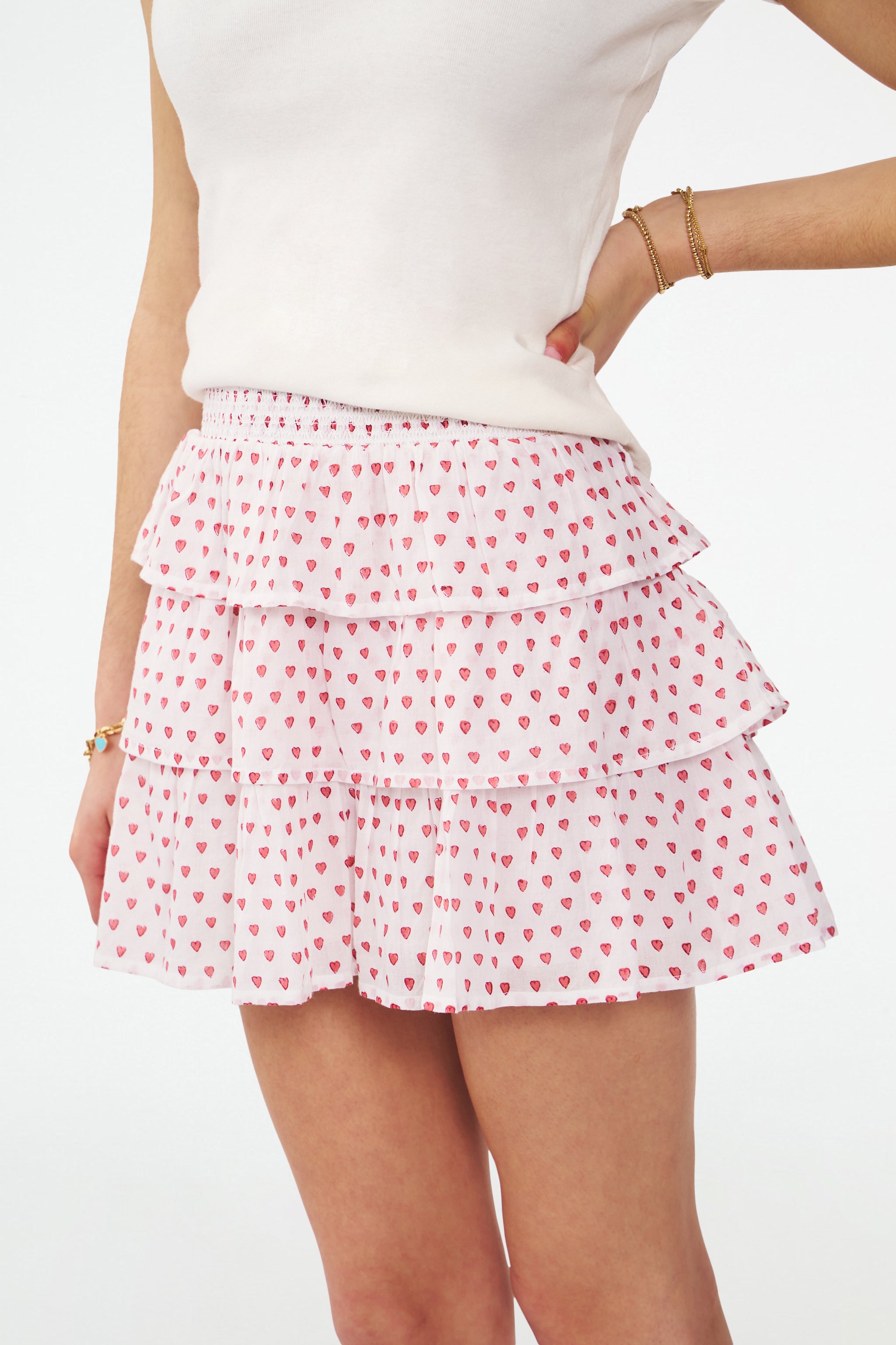 Hearts Siggy Skirt | Roller Rabbit