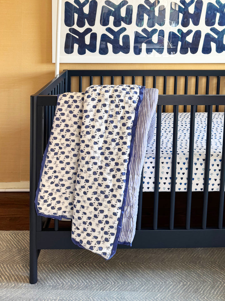 Hearts Baby Quilt | Roller Rabbit