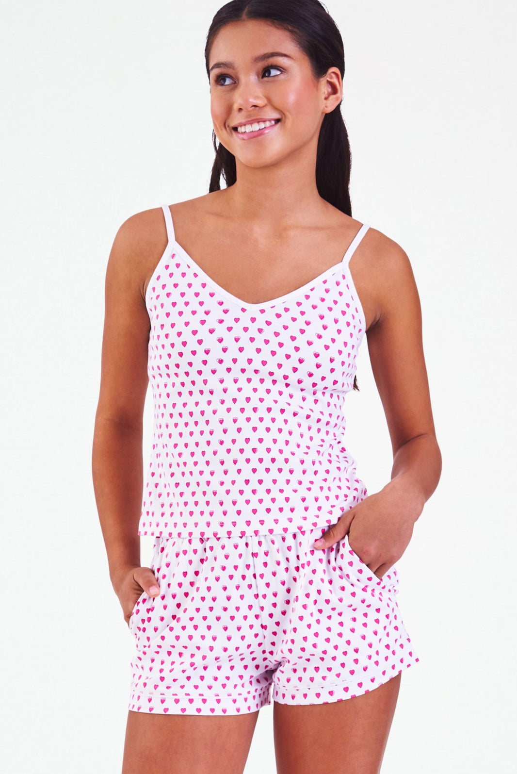 Hearts Mischa Tank Set | Roller Rabbit
