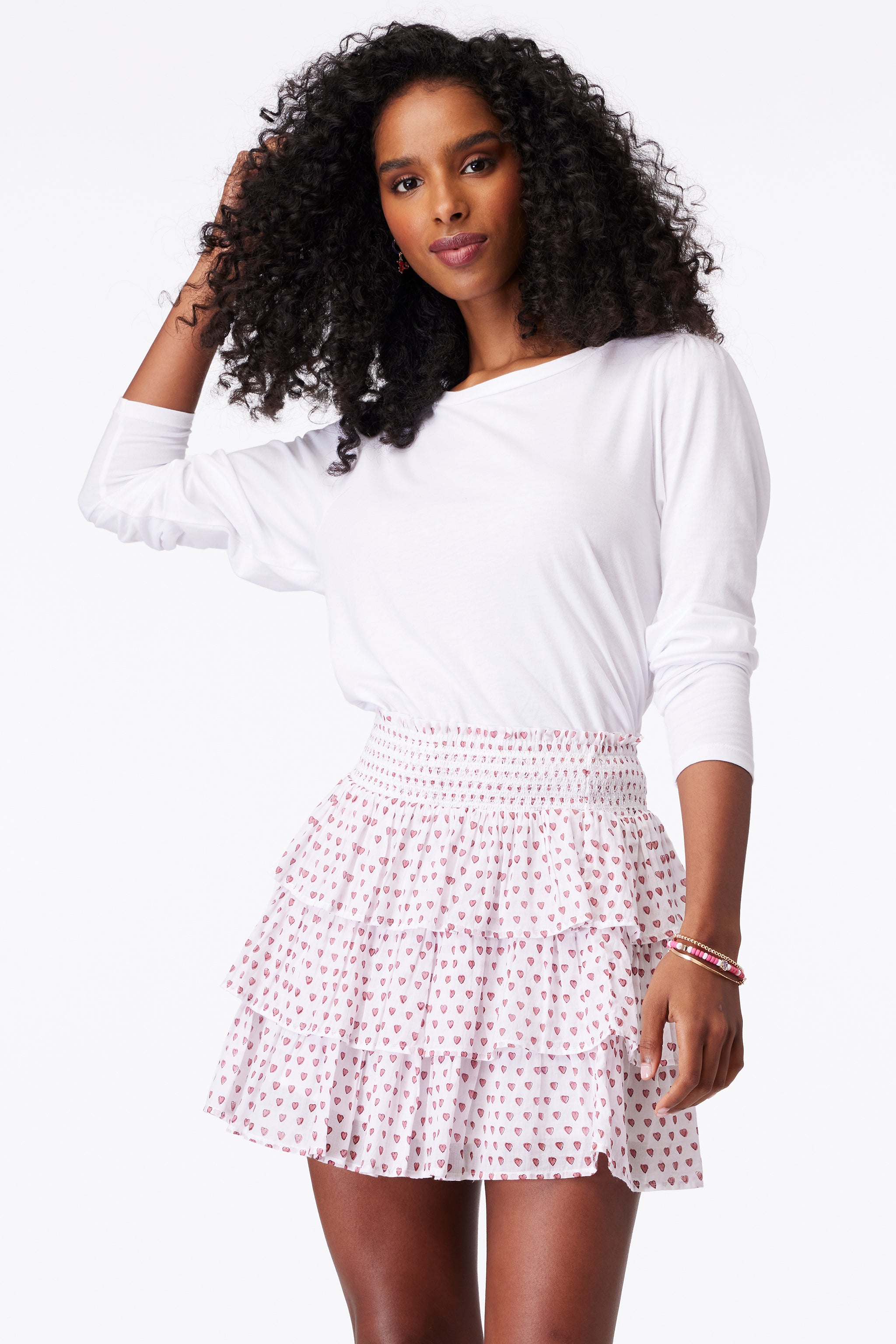 Hearts Siggy Skirt | Roller Rabbit