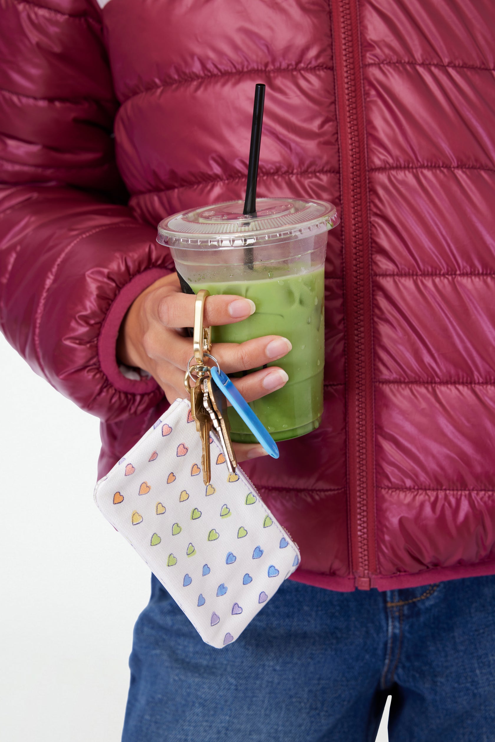 Disco Hearts Coin Pouch | Roller Rabbit