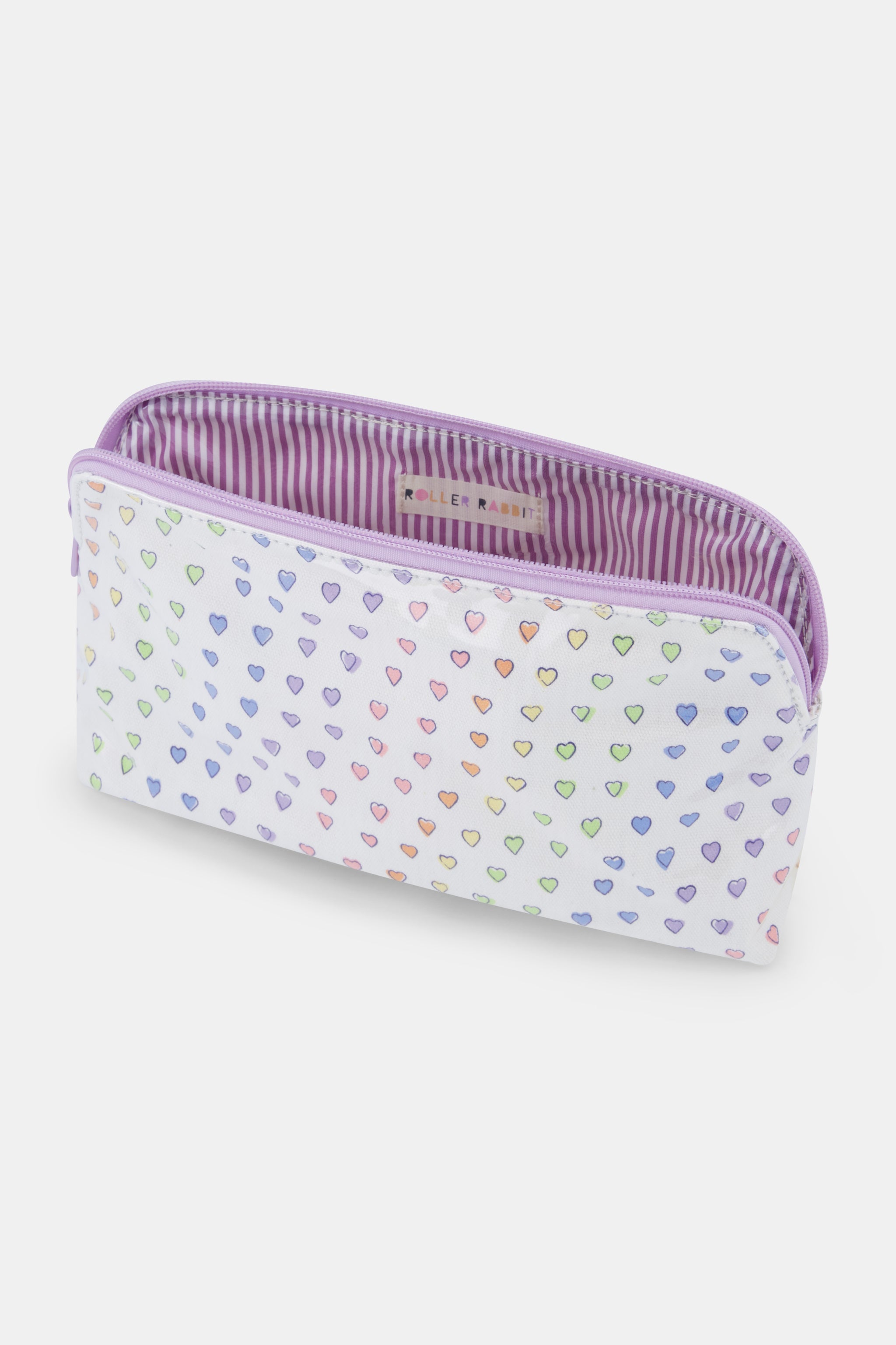 Disco Hearts Makeup Bag | Roller Rabbit