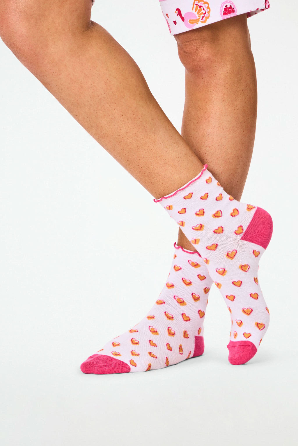 Hearts Ruffle Sock | ROLLER RABBIT – Roller Rabbit