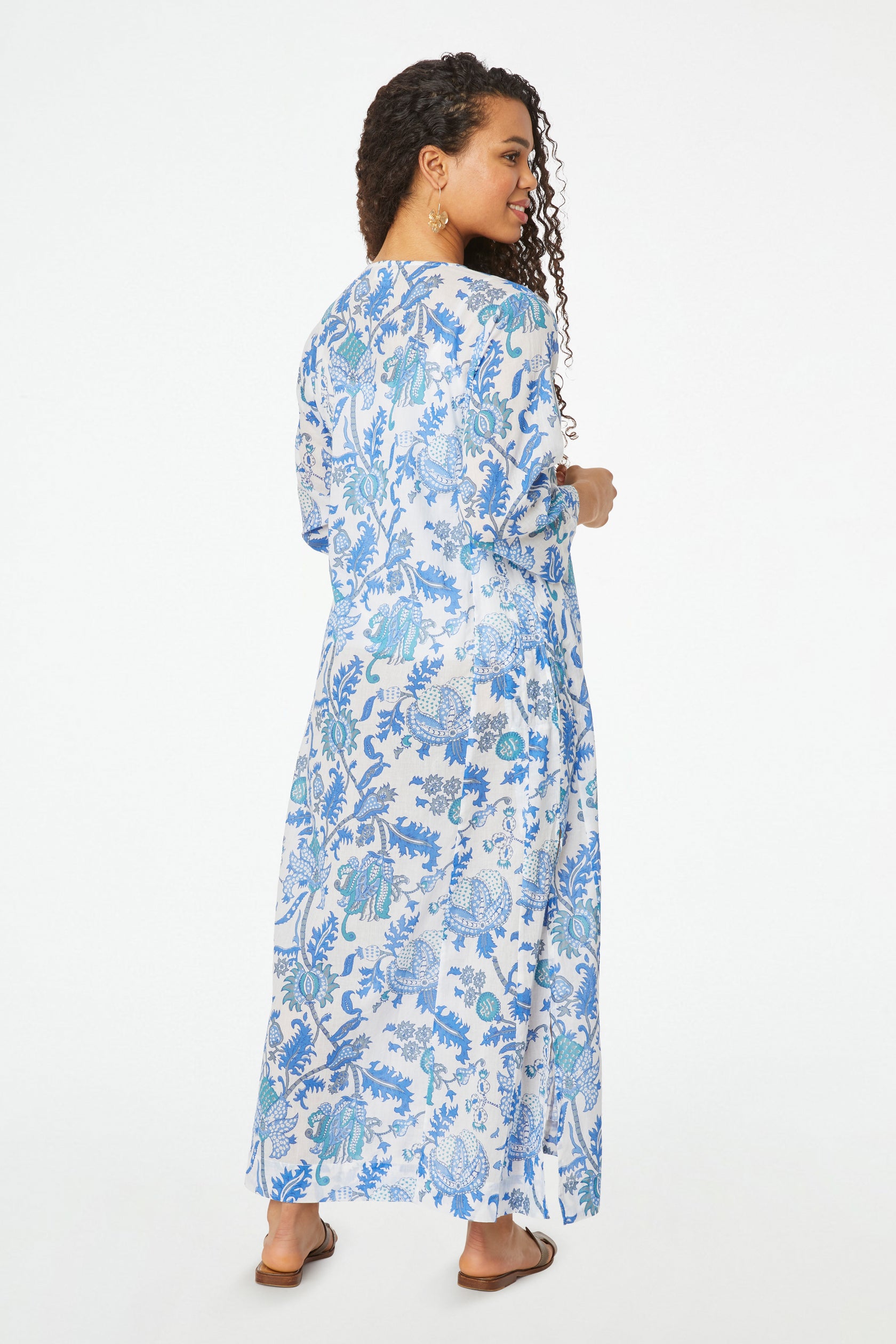 Amanda Anu Long Kurta | Roller Rabbit