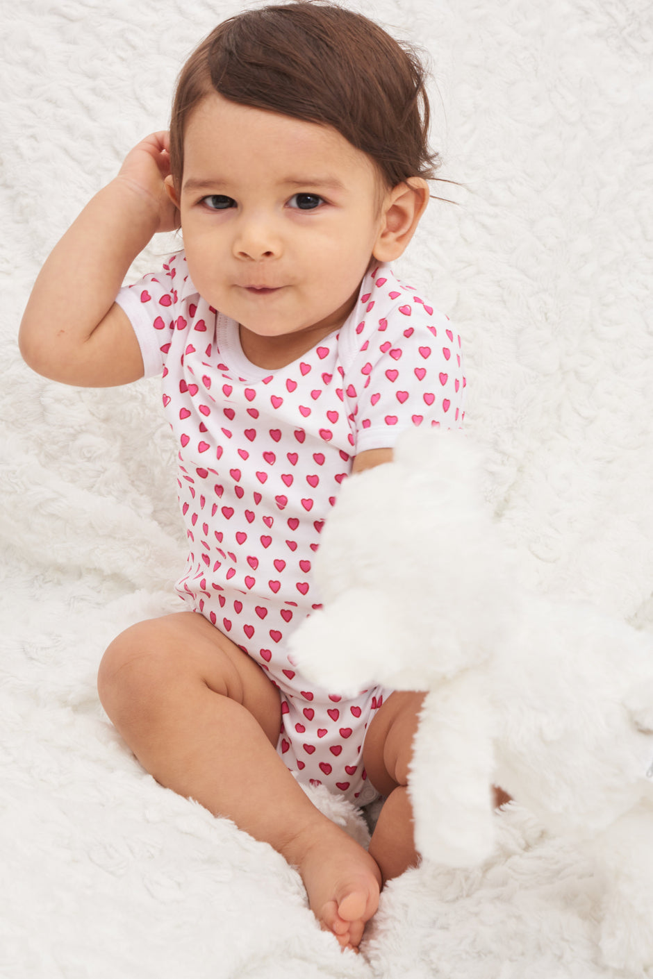 Hearts Baby Quilt | Roller Rabbit