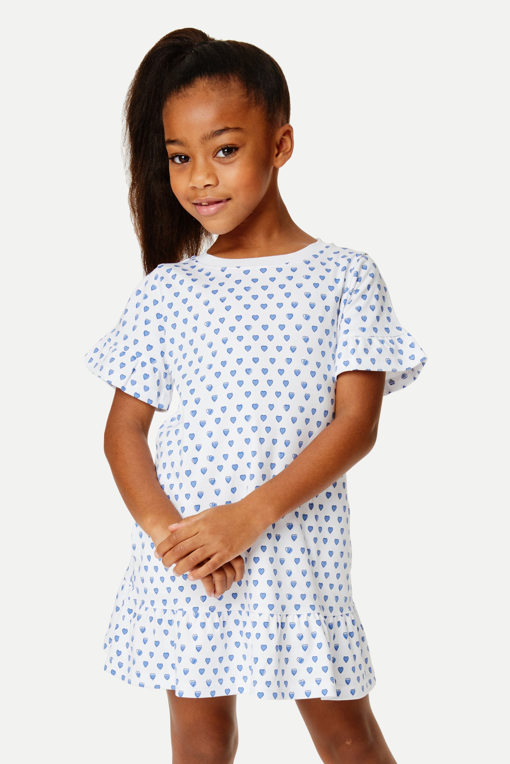 Hearts Perlita Lounge Dress | Roller Rabbit