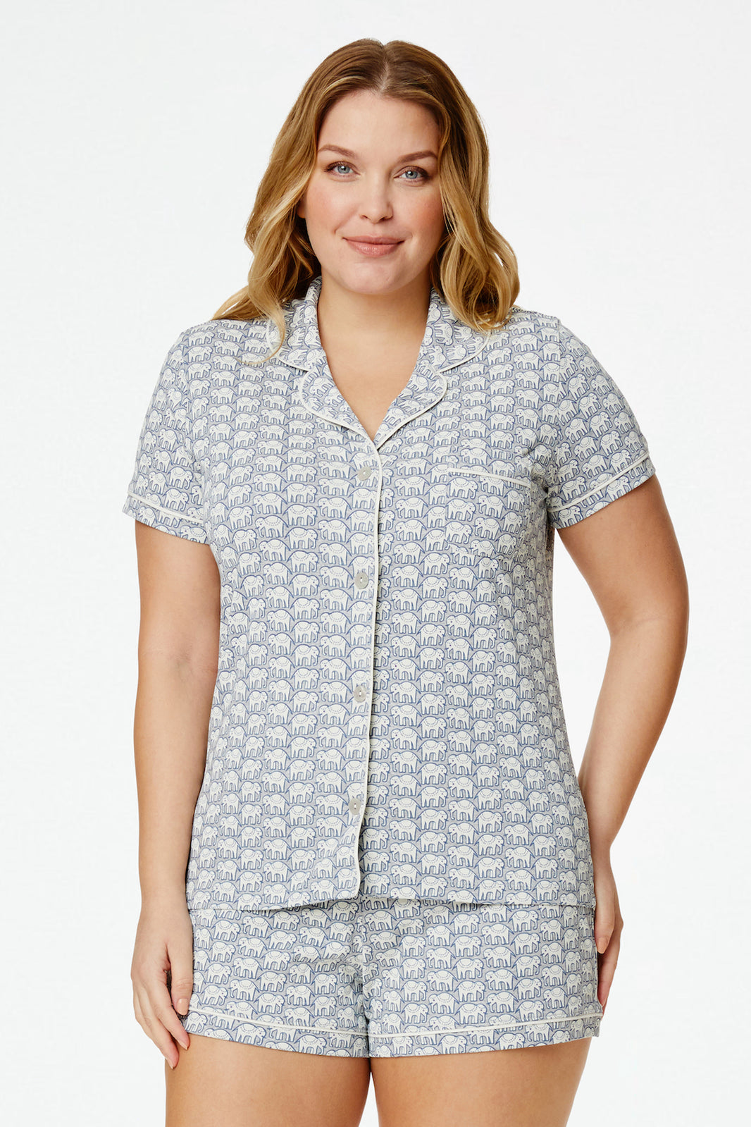 Hearts Polo Pajamas | Roller Rabbit